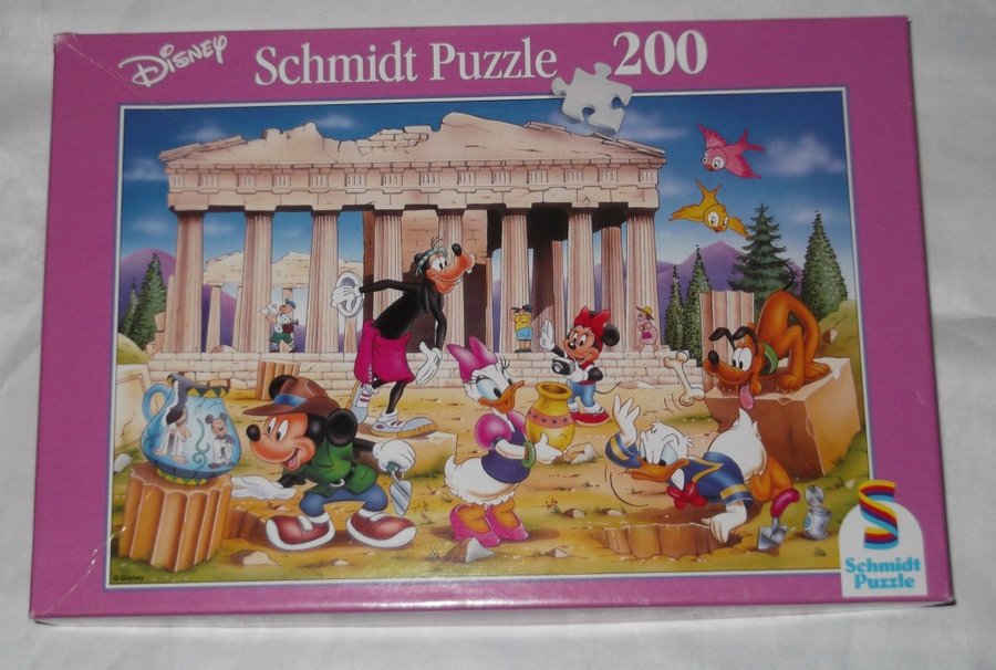 DISNEY pussel 200 bitar Musse Pigg i Aten Kalle.. | Köp på Tradera ...