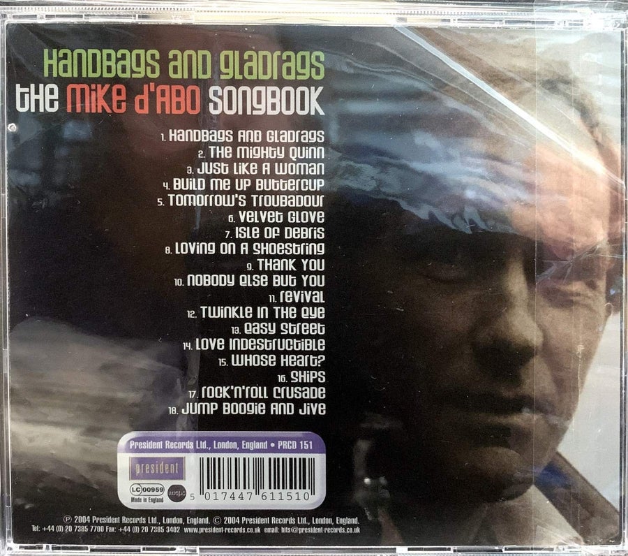 MIKE D'ABO - HANDBAGS and GLADRAG.. | Köp från backbeat på Tradera ...