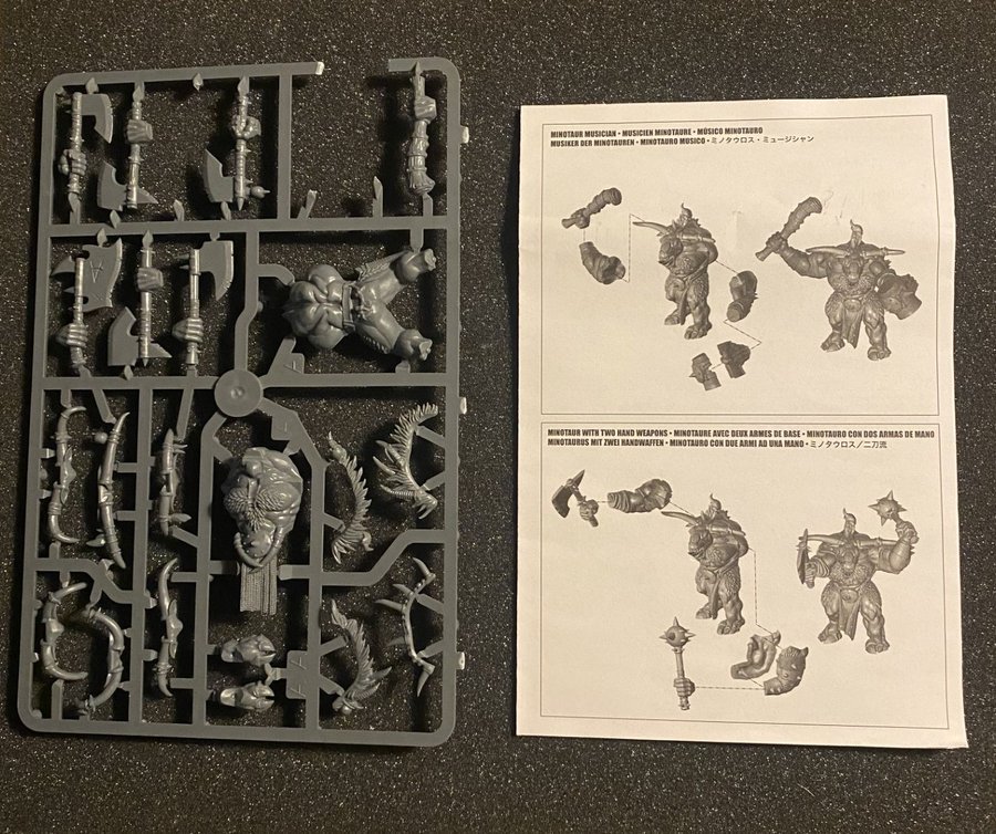 Warhammer Fantasy Beastmen Brayherds: Minotaurs | Köp på Tradera (652852057)