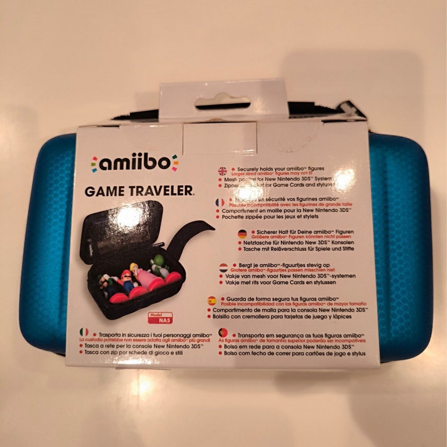 NY! Nintendo 3DS amiibo Game Traveler Case Blue | Köp på Tradera ...