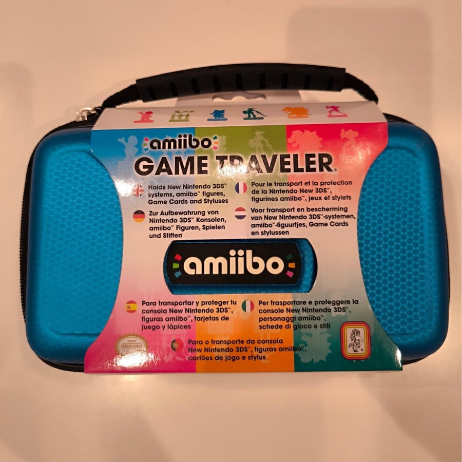 NY! Nintendo 3DS amiibo Game Traveler Case Blue | Köp på Tradera ...