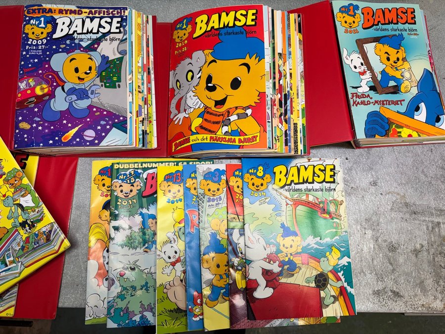 Se produkter som liknar Bamse tidningar och album - S.. på Tradera (693118393)