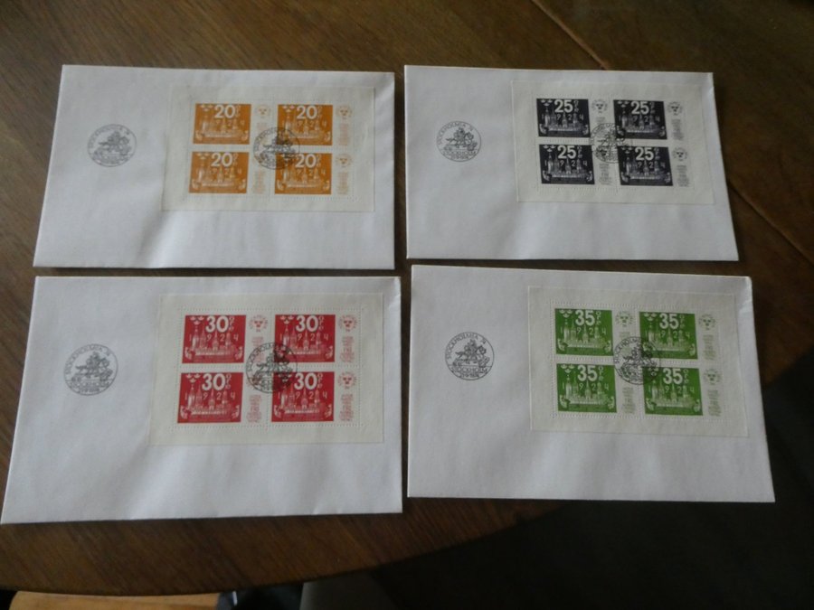 Stockholmia 74. Folder, PF. Block o FDC | Köp på Tradera (708092786)