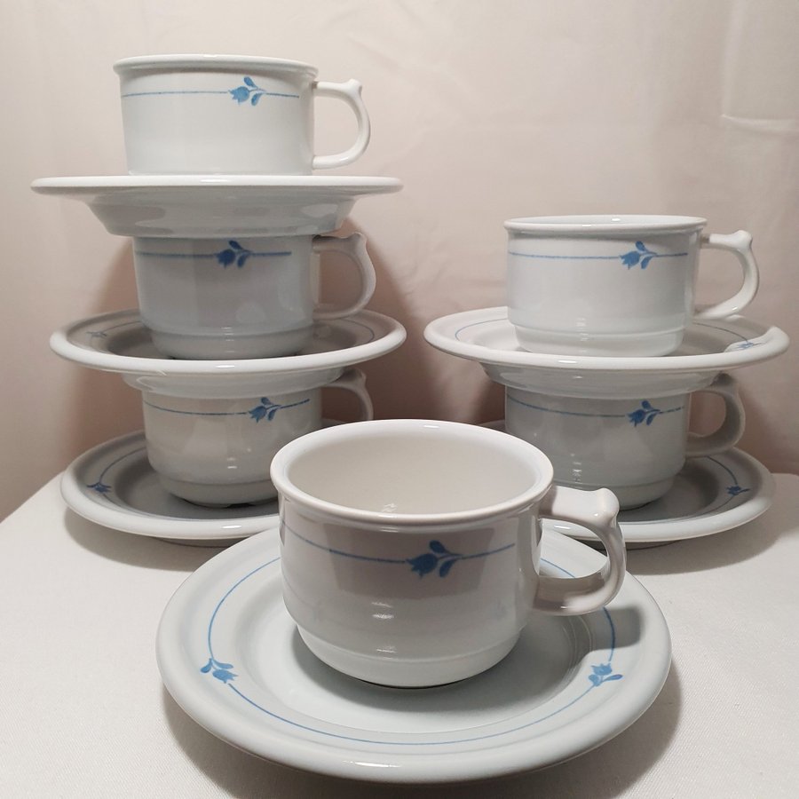 GUSTAVSBERG BELL 6 ST KAFFEKOPPAR .. | Köp från Myrlans på Tradera ...