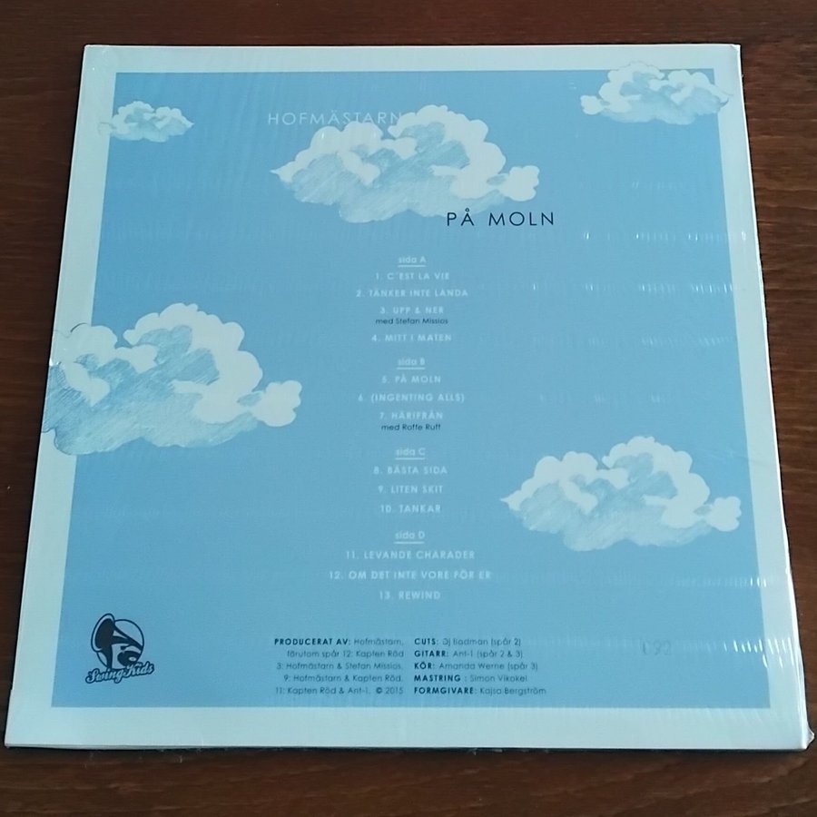 Hofmästarn - På Moln (2xLP, Album, Ltd, Num #92.. | Köp på Tradera ...