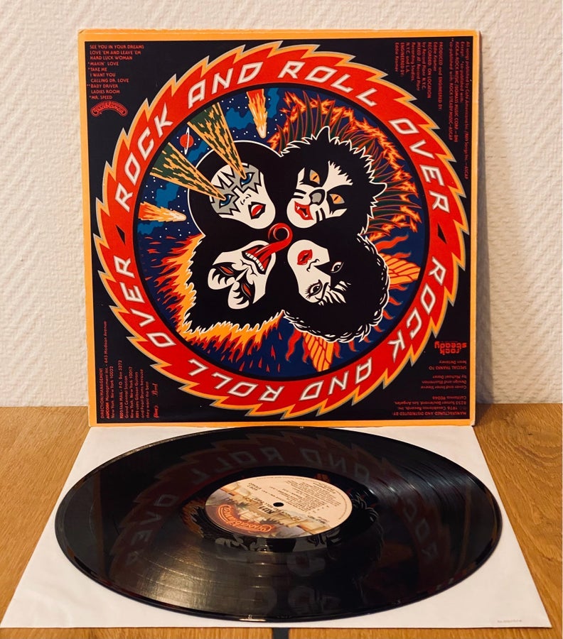 Kiss - Rock And Roll Over - Org US-76 | Köp på Tradera (736963955)