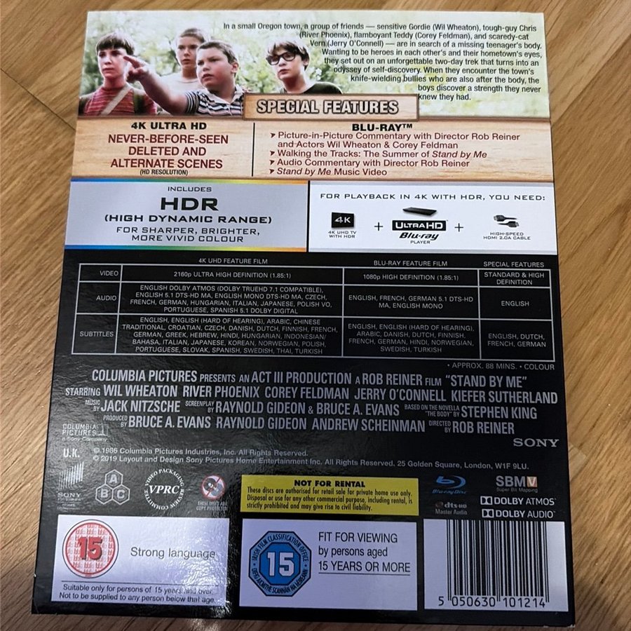 Stand By Me - 4K Ultra HD + Blu-ray | Köp på Tradera (711450970)