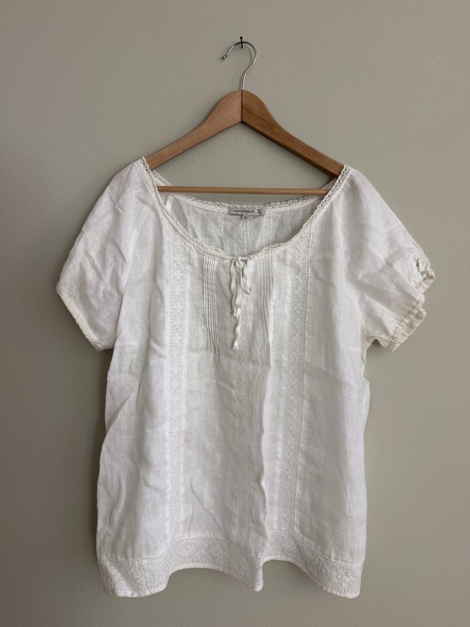FLASH WOMAN vit blus, storlek L | Köp på Tradera (733126148)