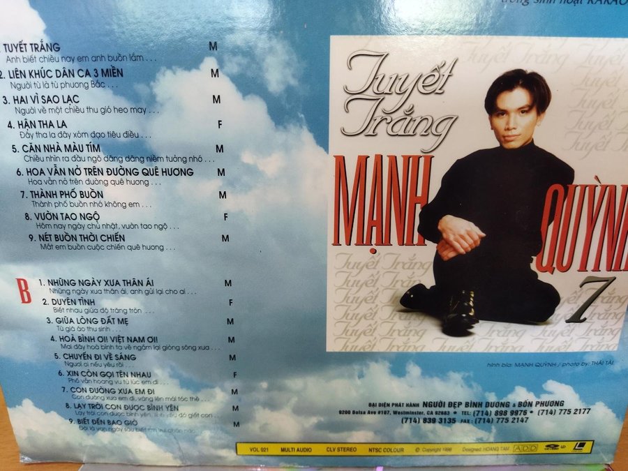 Tuyet Trang Manh quynh NBBD Karoke Laserdisc | Köp på Tradera (733814445)