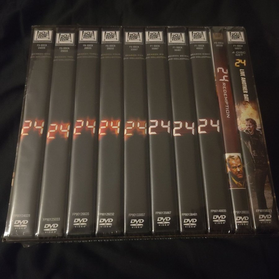 24 The Complete Series DVD (Nytt Inplastat) | Köp på Tradera (722775983)