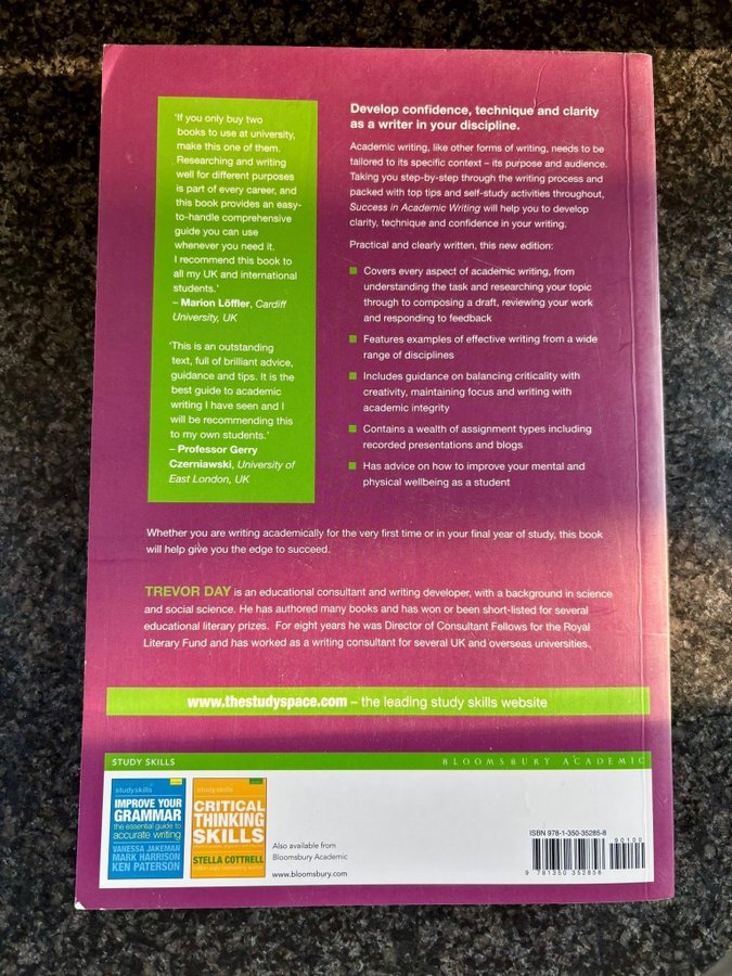 Success in Academic Writing av Trevor Day, 3rd .. | Köp på Tradera ...