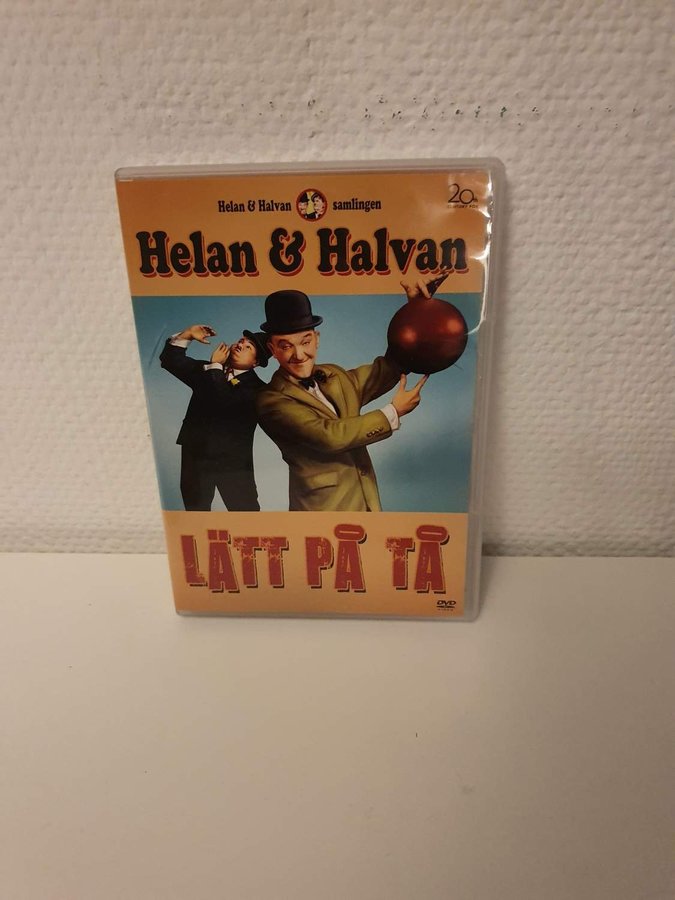 Dvd: Helan och Halvan Lätt på tå | Köp från AIAbySweden på Tradera ...