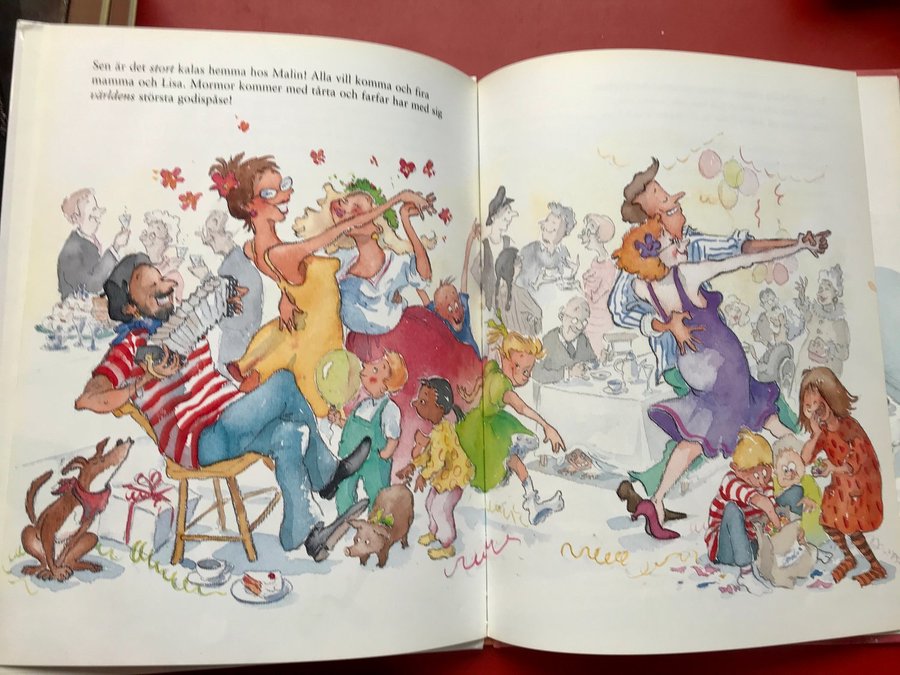 MALINS MAMMA GIFTER SIG MED .. | Köp från Haldins_Hylla på Tradera ...