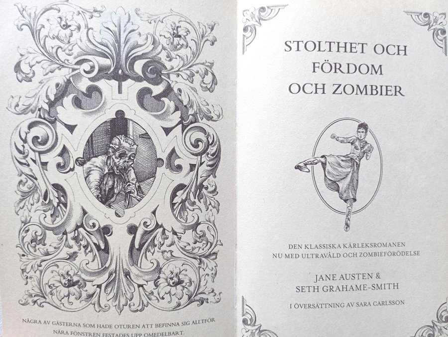Stolthet och fördom och zombier av Jane Austen .. | Köp på Tradera ...
