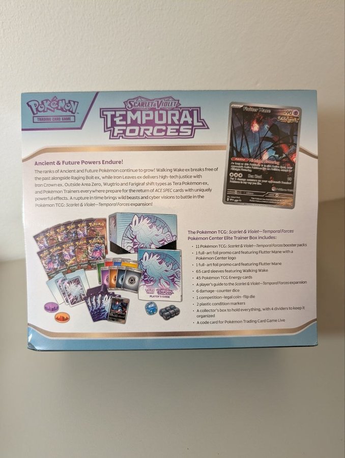 Pokémon Scarlet & Violet – Temporal Forces Poké.. | Köp på Tradera ...