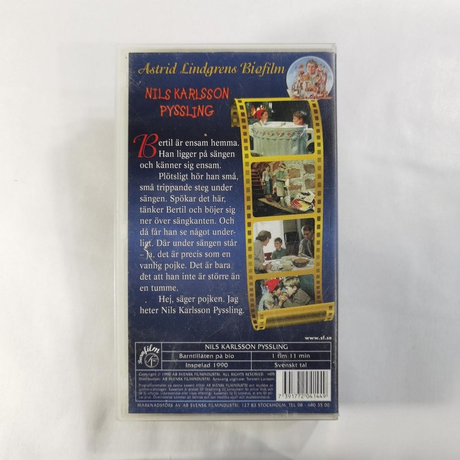 Nils Karlsson Pyssling (1990) - VHS SE Astrid L.. | Köp på Tradera ... Nils Karlsson Pyssling (1990) - VHS SE Astrid L.. | Köp på Tradera ...