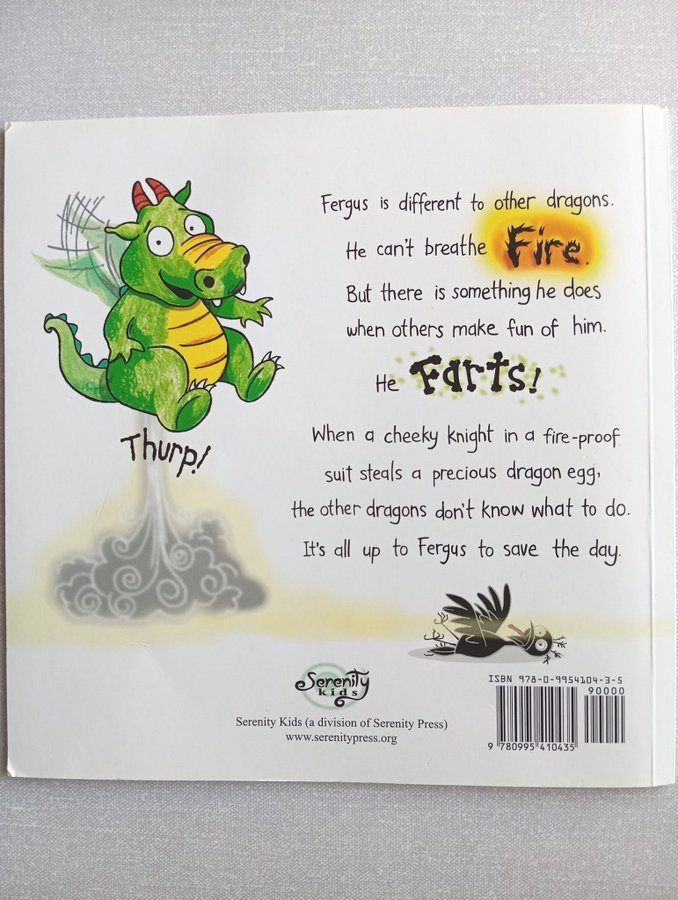Fergus the Farting Dragon av Monique Mulligan, .. | Köp på Tradera ...