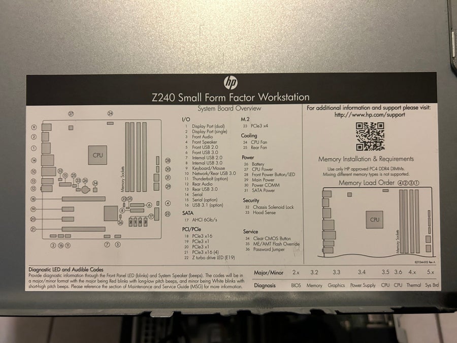 HP Z240 (SFF) Small Form Factor Workstation | Köp på Tradera (708124224)