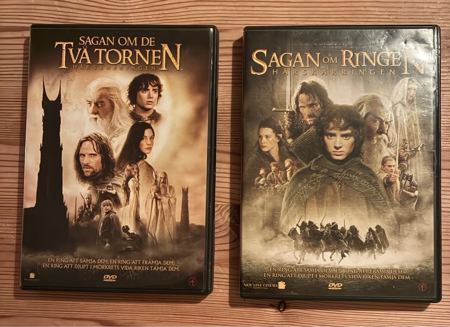 Sagan Om Ringen - Härskarringen och Sagan Om De.. | Köp på Tradera ...