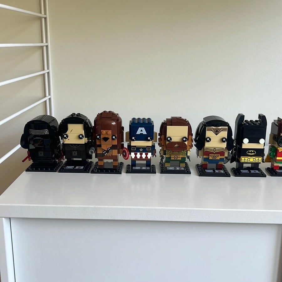 14st!! LEGO BrickHeadz Samling | Köp på Tradera (736888865)