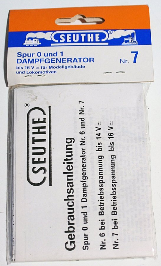 Se produkter som liknar Seuthe Rökgenerator Nr. 7 för.. på Tradera ...