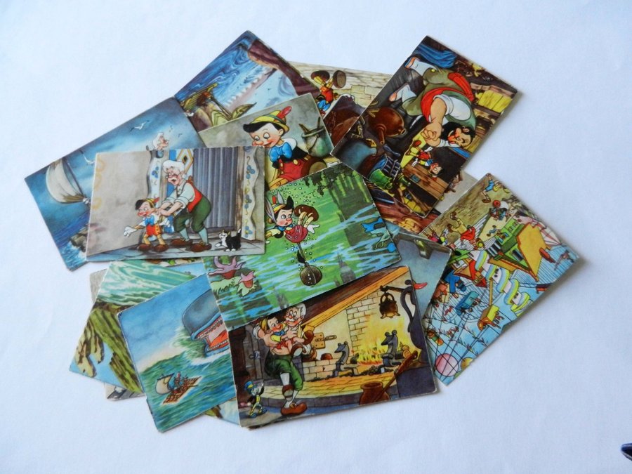 Se produkter som liknar Pinochio tysk karta, 1940-tal.. på Tradera (676749991)