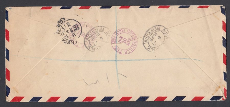 Rek Luftpost 95ö Sth-London 30.5.1929 Tur 1 Nig.. | Köp på Tradera ...