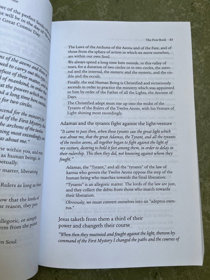 Samael Aun Weor -The Gnostic Bible: The Pistis .. | Köp på Tradera ...