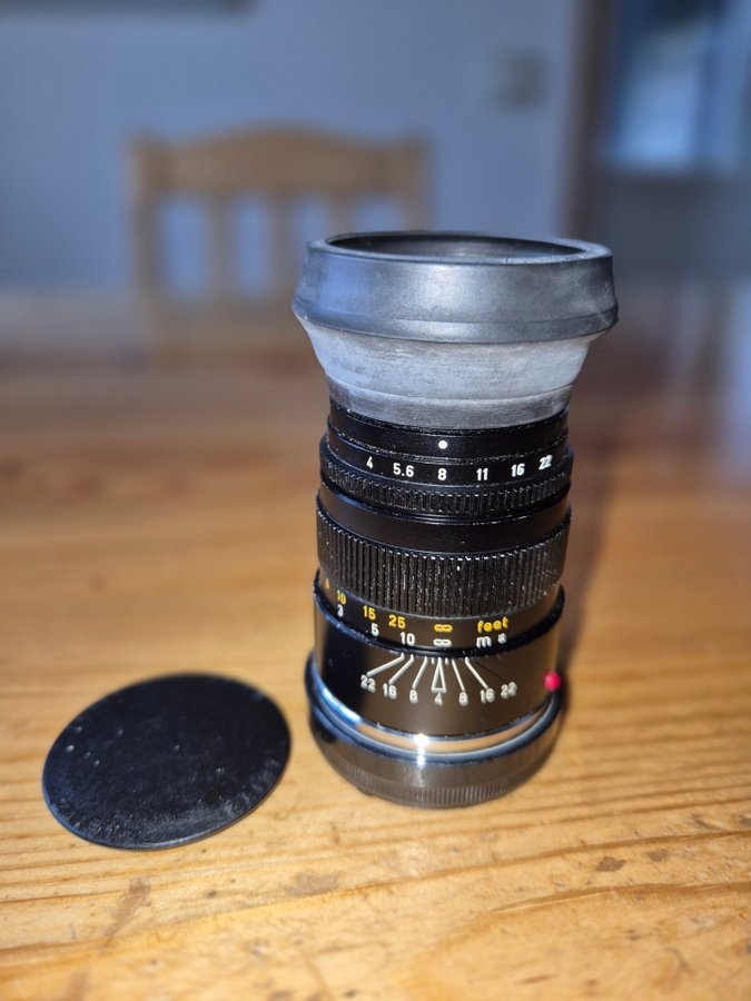 Leica CL med 40mm sumicron+ ett 90 mm | Köp på Tradera (713903745)