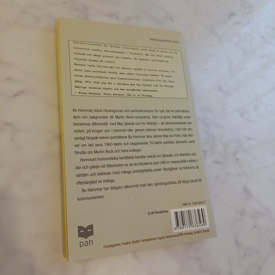 Martin Beck: Böckerna, brotten och tiden av Bo .. | Köp på Tradera ...