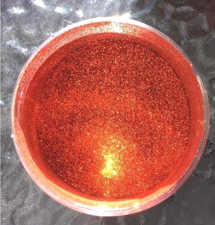 Orange Flake 100g 0,008 ( Metalfl.. | Köp från danne798 på Tradera ...