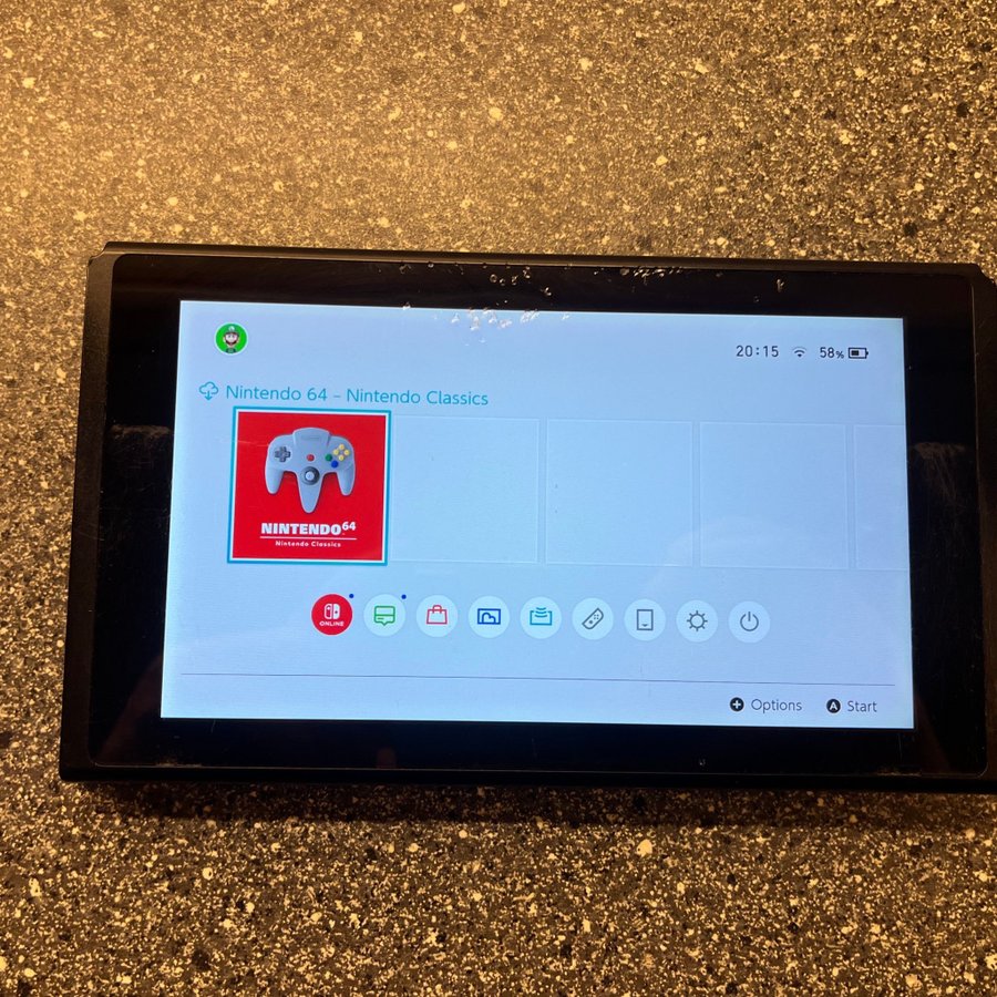 Nintendo Switch konsol (endast enheten/skärmen,.. | Köp på Tradera ...