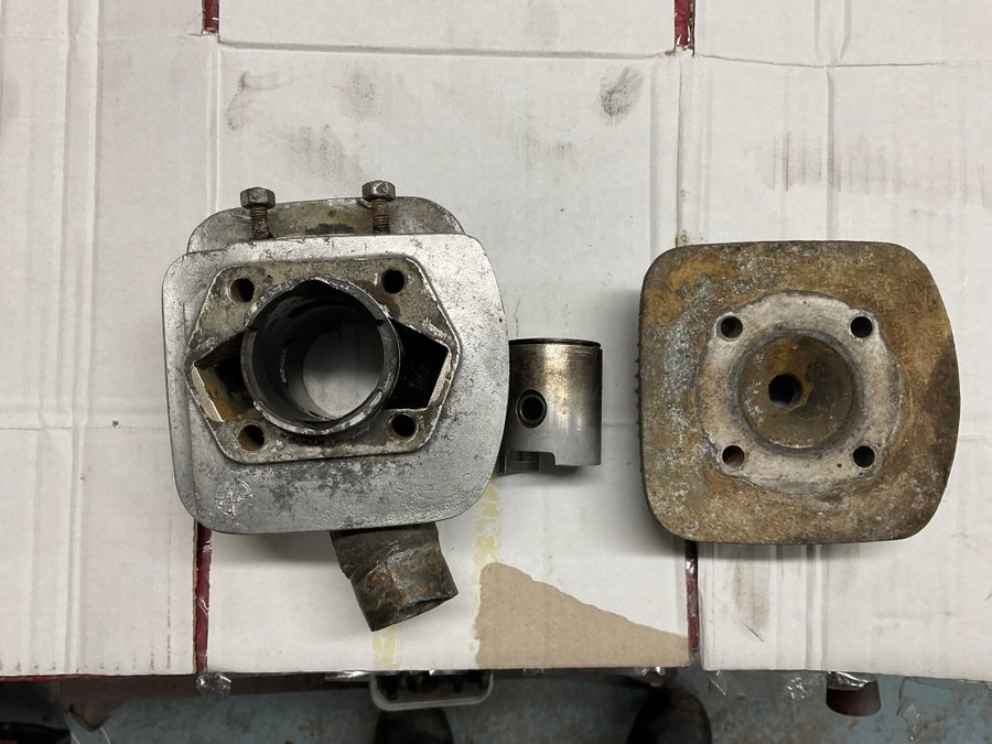 Zundapp cylinder och topplock | Köp på Tradera (713363691)