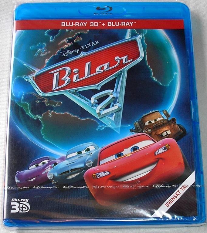 Bilar 2 3D (Walt Disney) (Blu-ray) **INPLASTAD** | Köp på Tradera ...