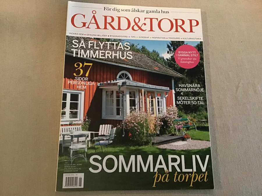 GÅRD & TORP NR 6 2012 LÅNGMOSSEN,FLYTTA HUS FRÅ.. | Köp på Tradera ...