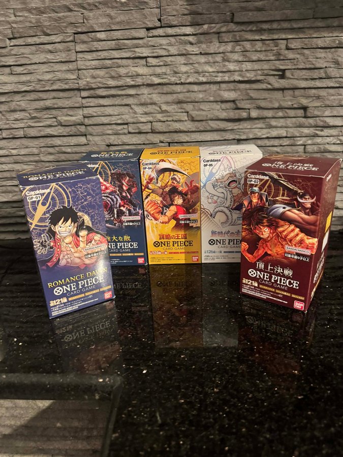 One Piece Card Game Booster Box Set | Köp på Tradera (713716105)