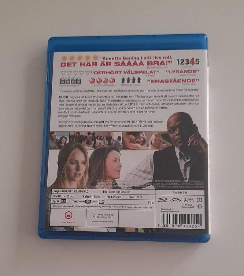 Mother And Child Blu-ray / 2009 / Samuel L Jack.. | Köp på Tradera ...