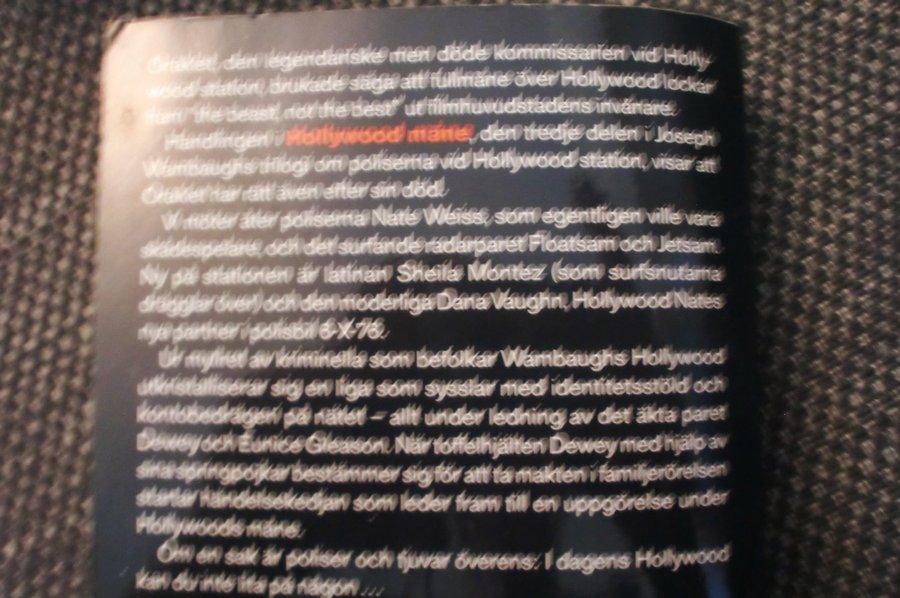 Hollywood Måne av Joseph Wambaugh | Köp på Tradera (704940386)