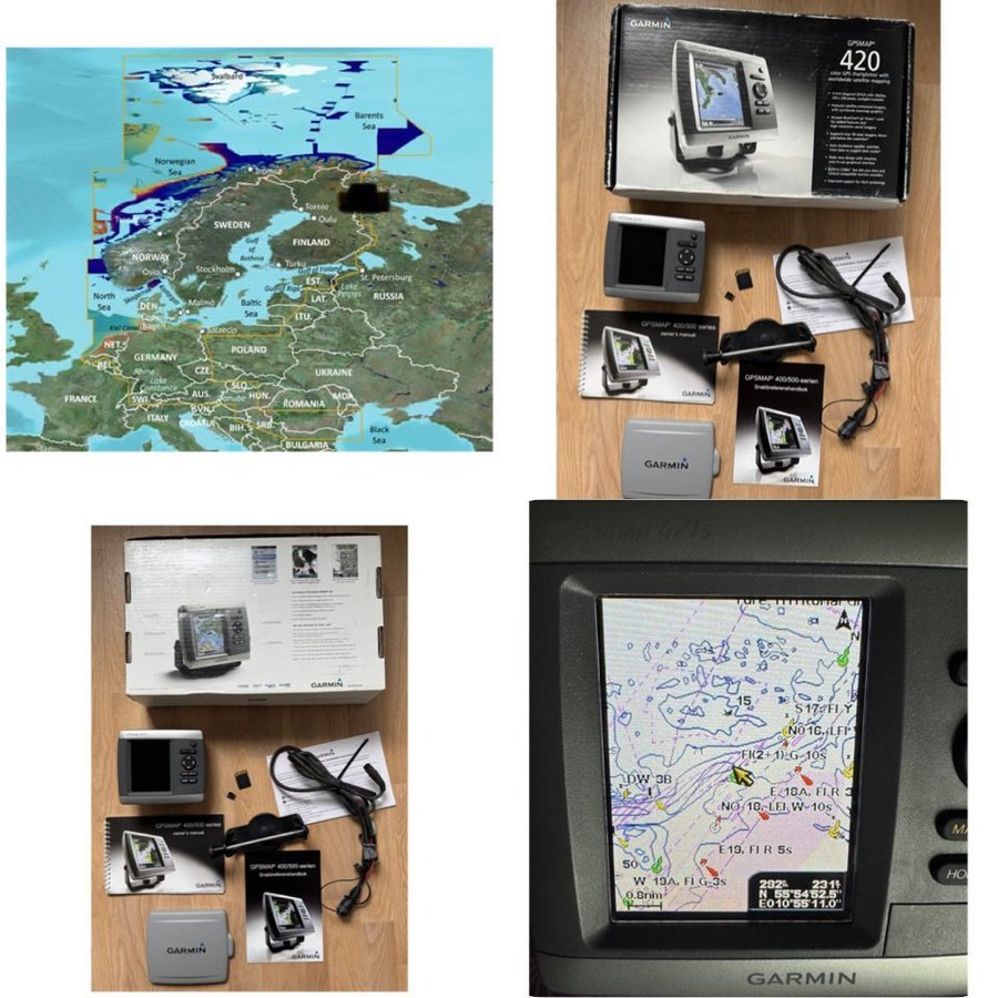Garmin GPSMAP 421s med Garmi.. | Köp från HAPPYBEGAGNAT på Tradera ...