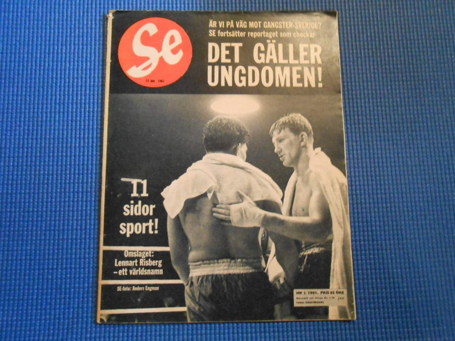 SE 2 1961 Lennart Risberg Strängnäs Pjesker Båt.. | Köp på Tradera ...