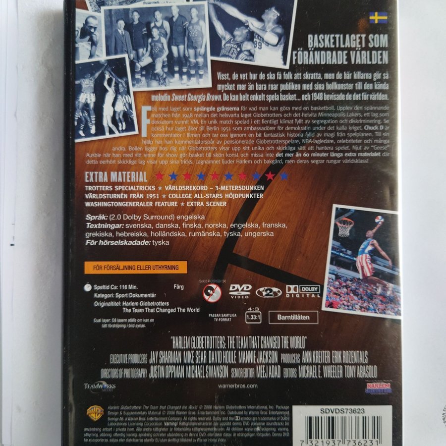 Harlem Globetrotters: The Team That Changed The.. | Köp på Tradera ...