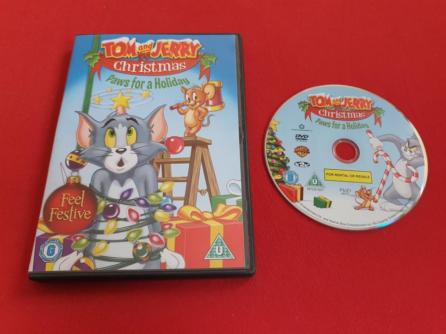 Tom And Jerry Paws For A Holiday Dvd