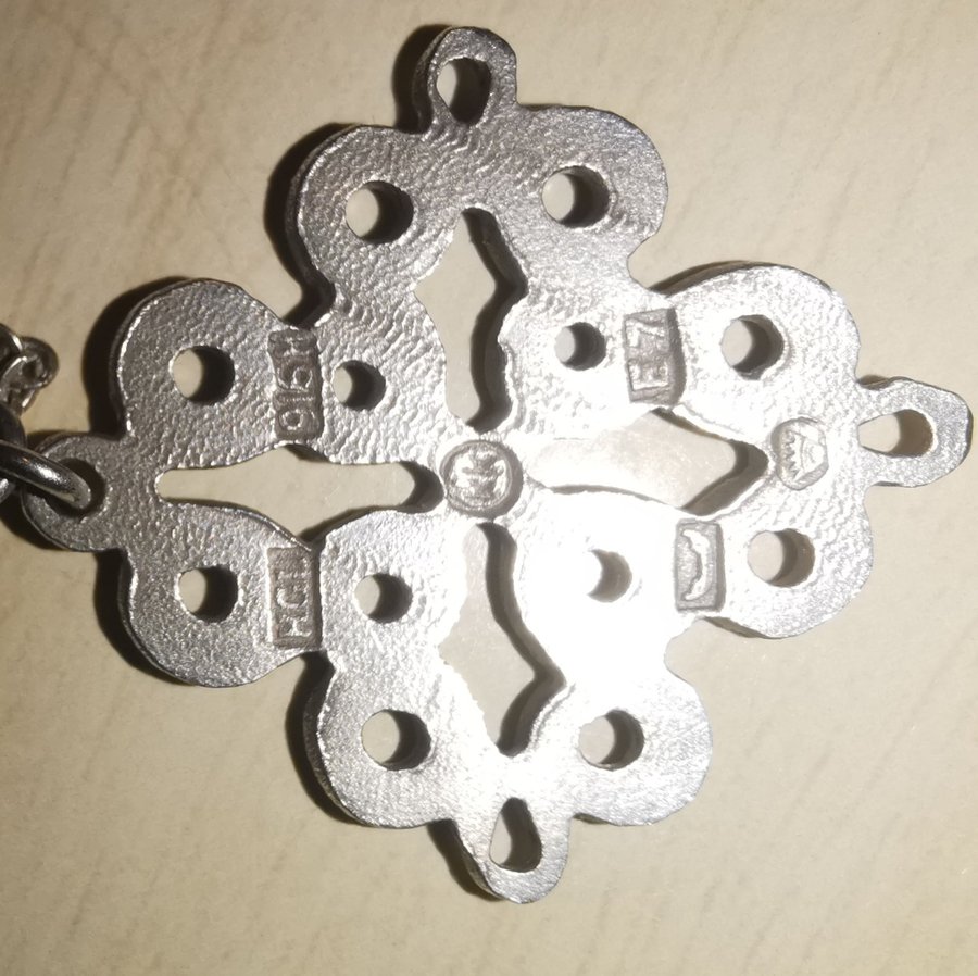 Halsband silver 835 kedja och smycke Kalevala K.. | Köp på Tradera ...