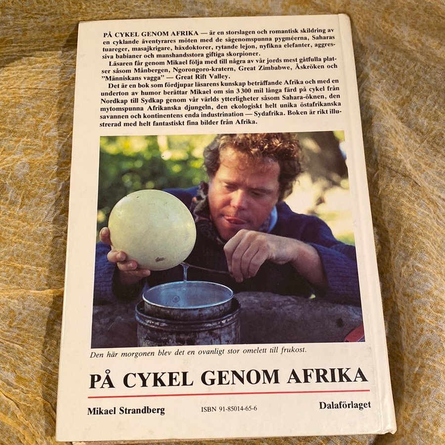 På Cykel Genom Afrika av Mikael Strandberg, Okä.. | Köp på Tradera ...