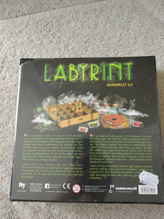 Ny Labyrint Brädspelet 3.0 | Köp på Tradera (708778237)