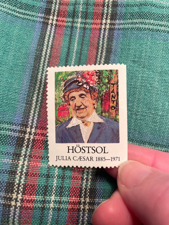 HÖSTSOL Brevmärken Julia Caesar Åke Söderblom E.. | Köp på Tradera ...