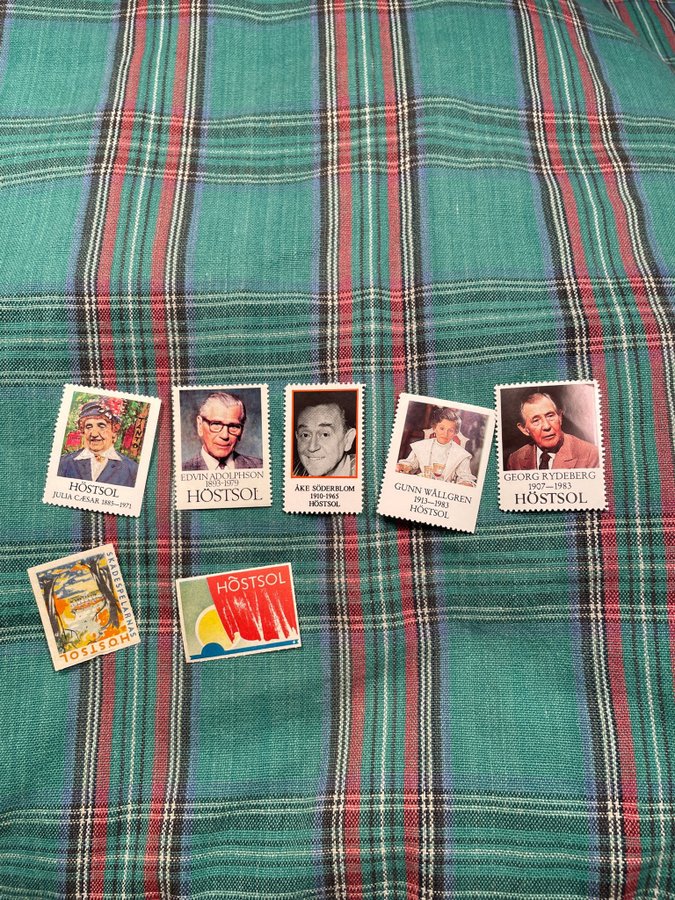 HÖSTSOL Brevmärken Julia Caesar Åke Söderblom E.. | Köp på Tradera ...