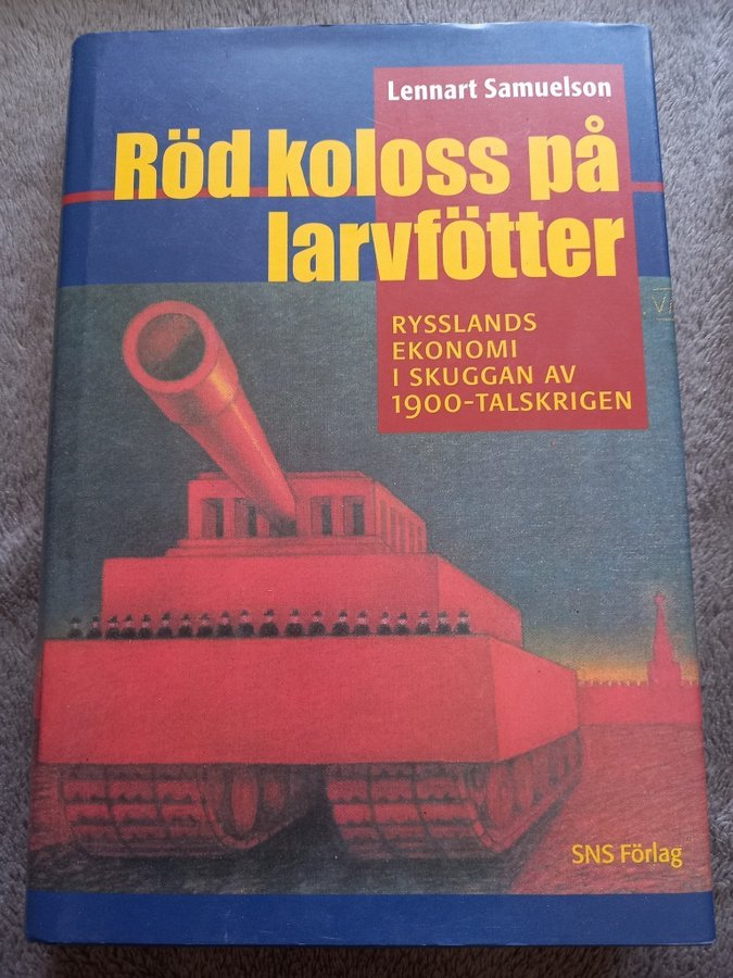 Röd koloss på larvfötter av Lennart Samuelson | Köp på Tradera (708354943)