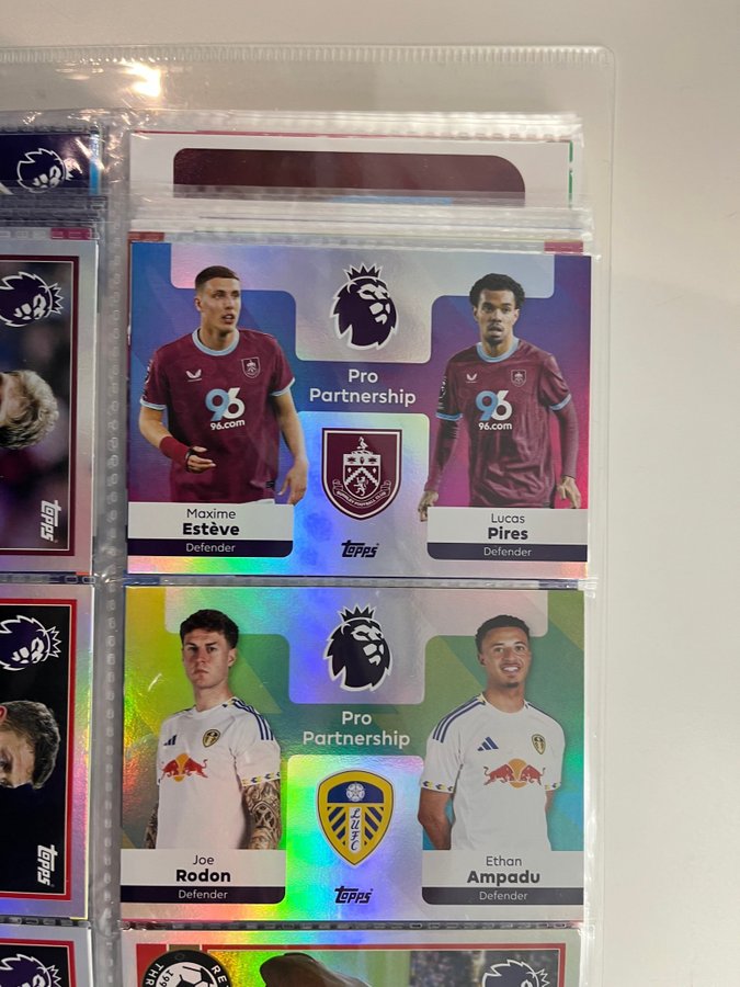 20x (komplett set) Pro Partnership Premier Leag.. | Köp på Tradera ...