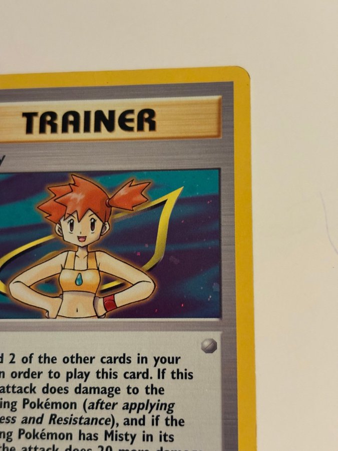 Misty - Pokémon Trainer Card | Köp på Tradera (711110400)